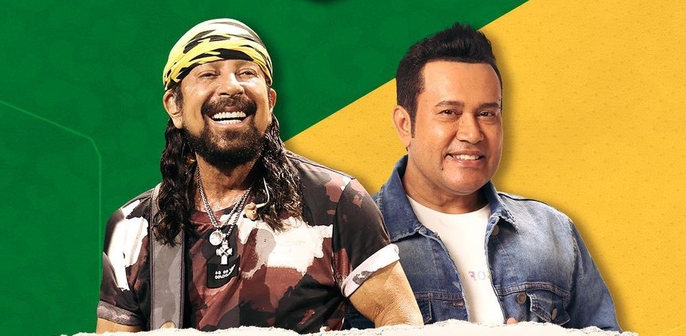 Bell Marques comanda show em Fortaleza durante jogo do Brasil na Copa