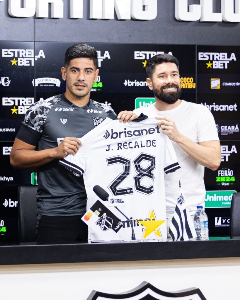 Jorge Recalde desponta como candidato a novo maestro do meio-campo do Ceará