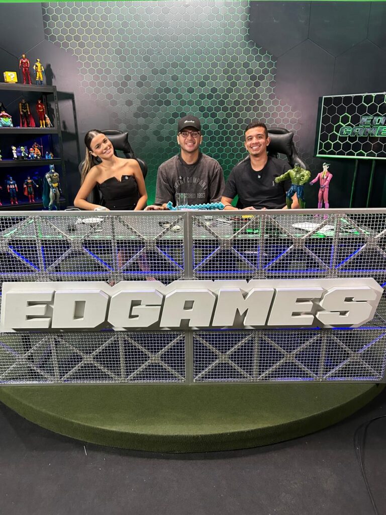Edgames recebe Sara Nogueira, apresentadora do Momento Animal, e Thiago Nogueira, neste sábado (27)