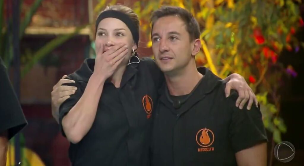 Saory e Mesquita vencem Prova de Fogo de A Fazenda 17 e conquistam o Lampião do Poder